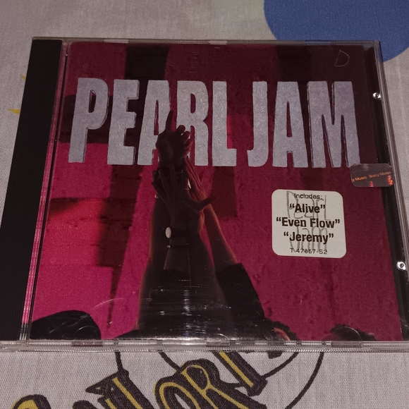 Vintage | Media | 991 Original Pearl Jam Ten Cd First Press Vintage 9s ...
